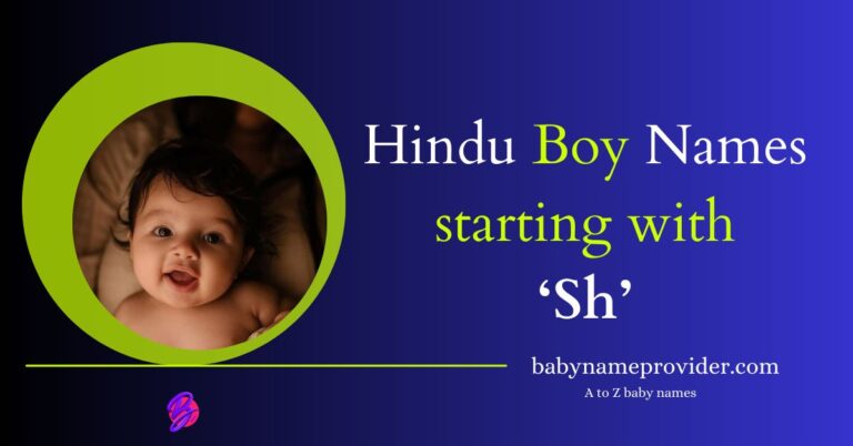 Best 2025 ᐅ Sh names for baby boy - A to Z baby names