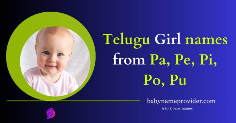 Best 2024 ᐅ Pa, Pe, Pi, Po, Pu letter names for girl in Telugu - A to Z ...