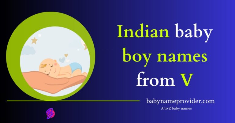 Best 2025 ᐅ V letter names for boy Indian - A to Z baby names